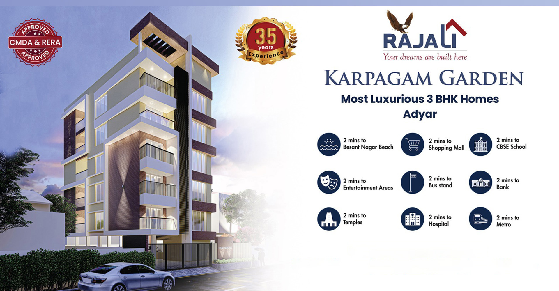 Rajali Promoters - Building contractor in adyar